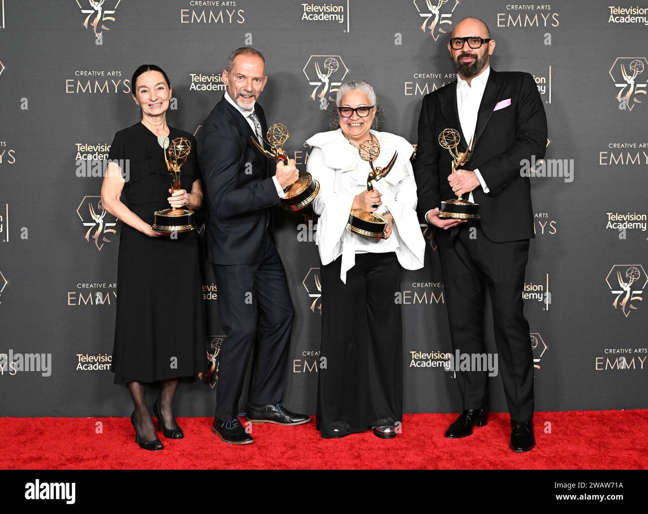 Patricia Regan, from left, Claus Lulla, Tomasina Smith, and Roberto ...