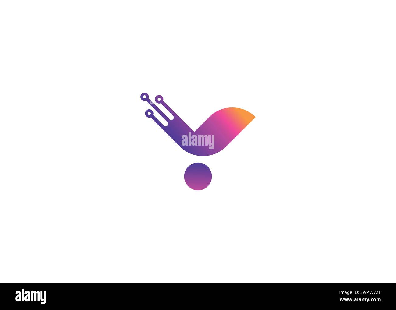 Letter Y Technology vector monogram logo design template. Letter Y ...