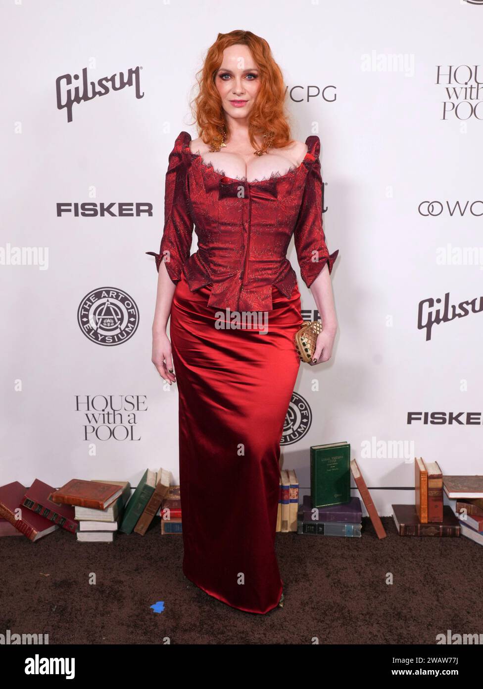 Christina Hendricks arrives at the Art of Elysium Heaven Gala on ...