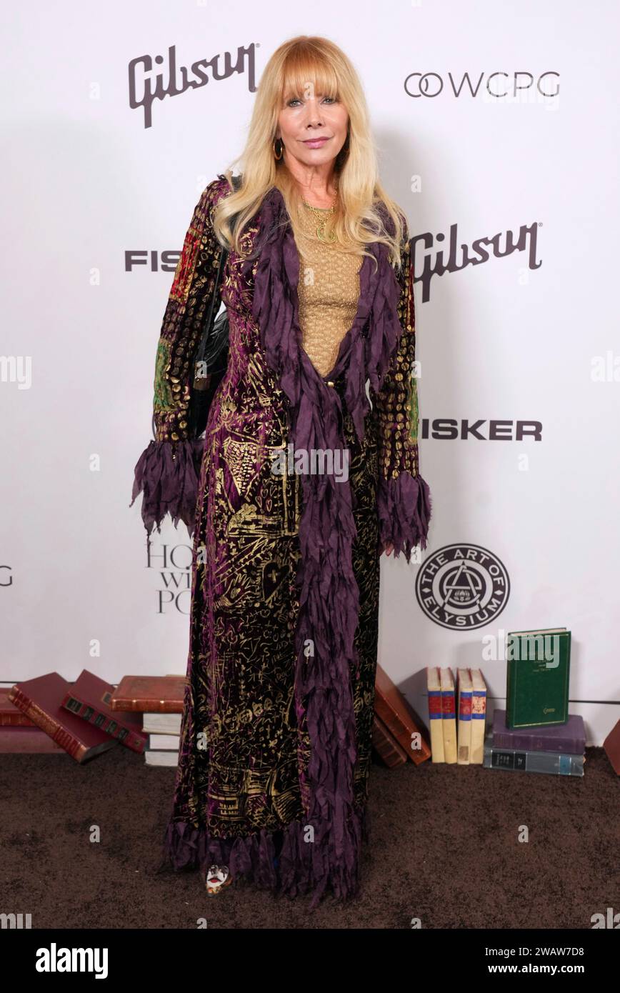Rosanna Arquette arrives at the Art of Elysium Heaven Gala on Saturday ...