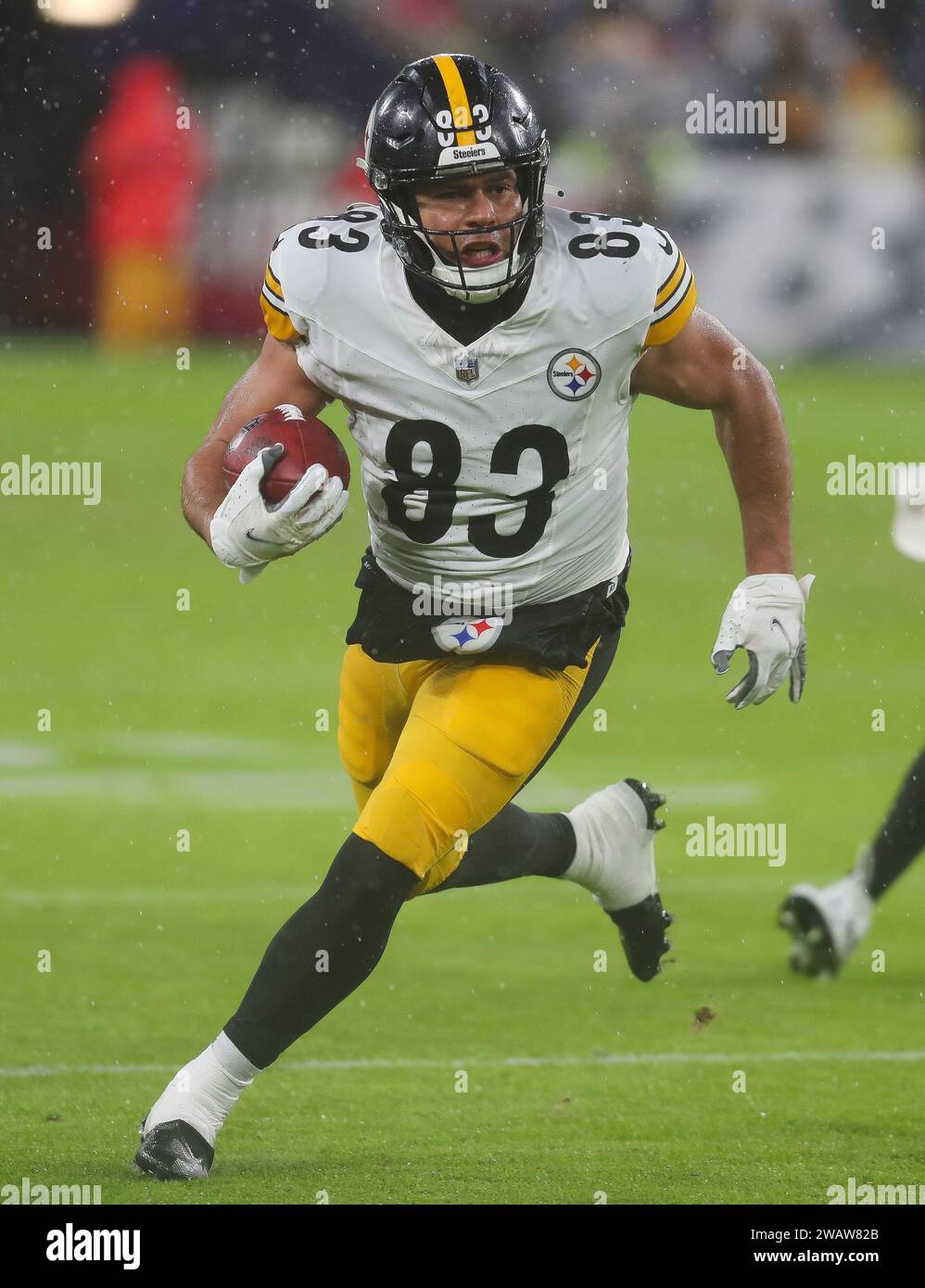 Baltimore, MD, USA. 6th Jan, 2024. Pittsburgh Steelers TE Connor ...