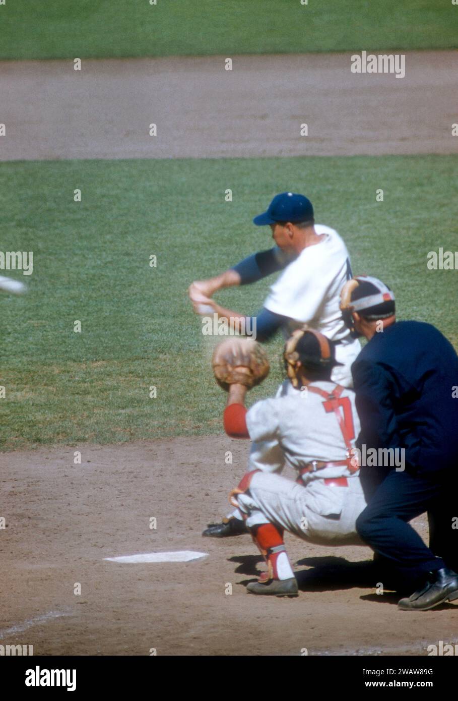 BROOKLYN, NY - JUNE, 1954: Duke Snider #4 of the Brooklyn Dodgers ...
