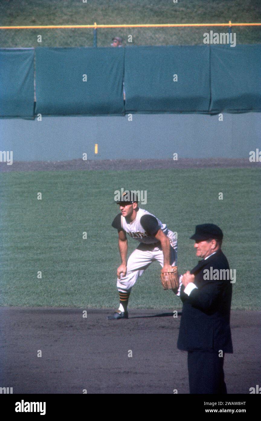 MILWAUKEE, WI - JULY 4: Shortstop Dick Groat #24 of the Pittsburgh ...