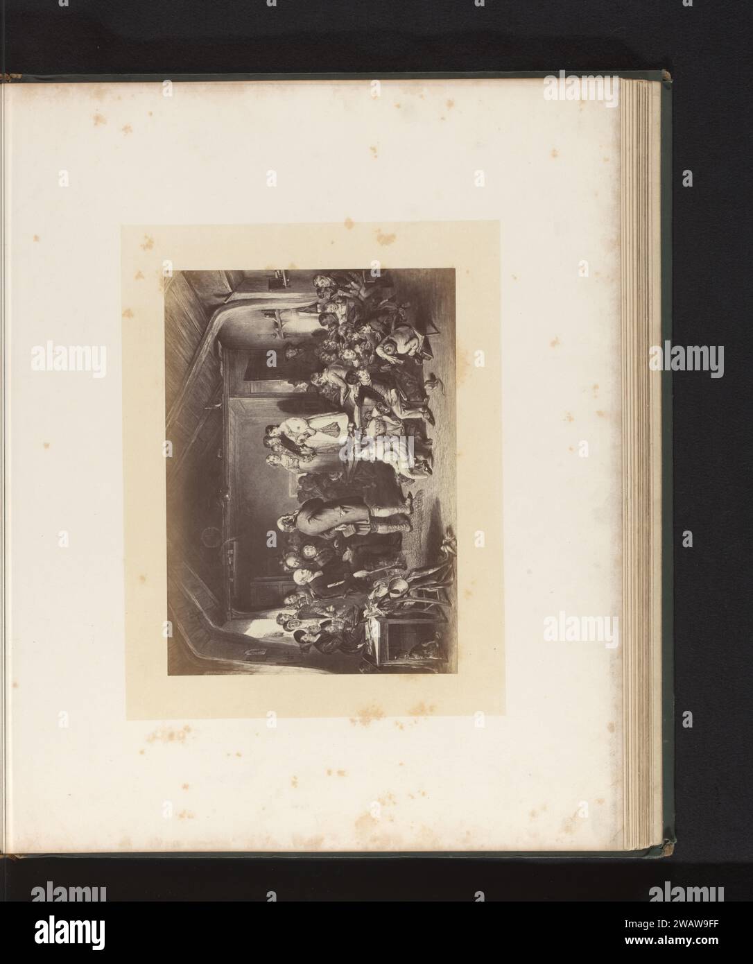 Photo production of an engraving from Examination of A Village School ...
