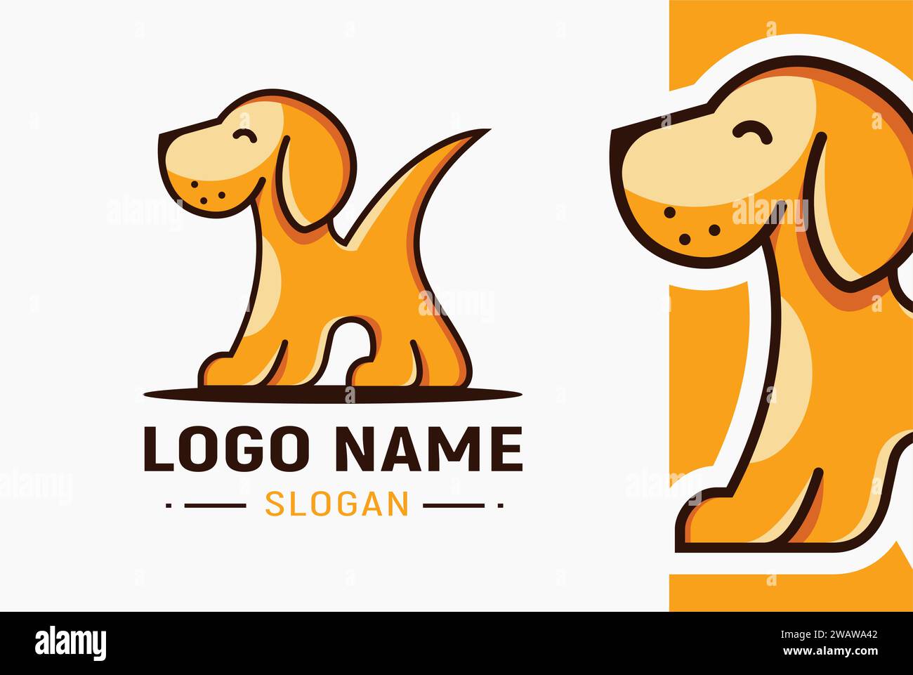 Standing pet Stock Vector Images - Alamy