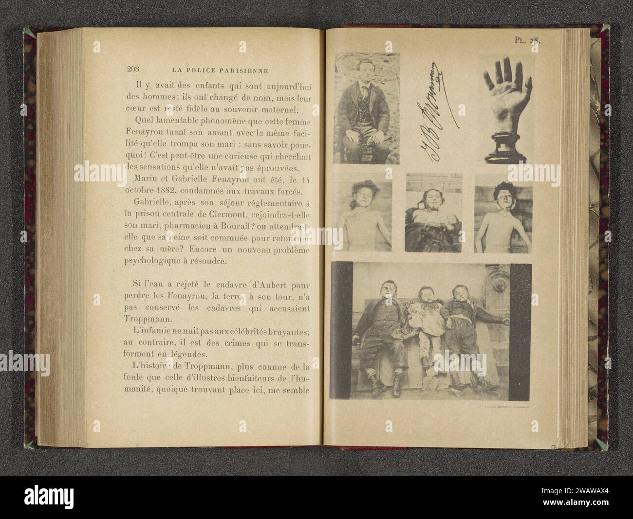 Four victims of murder and three images that are probably related to ...