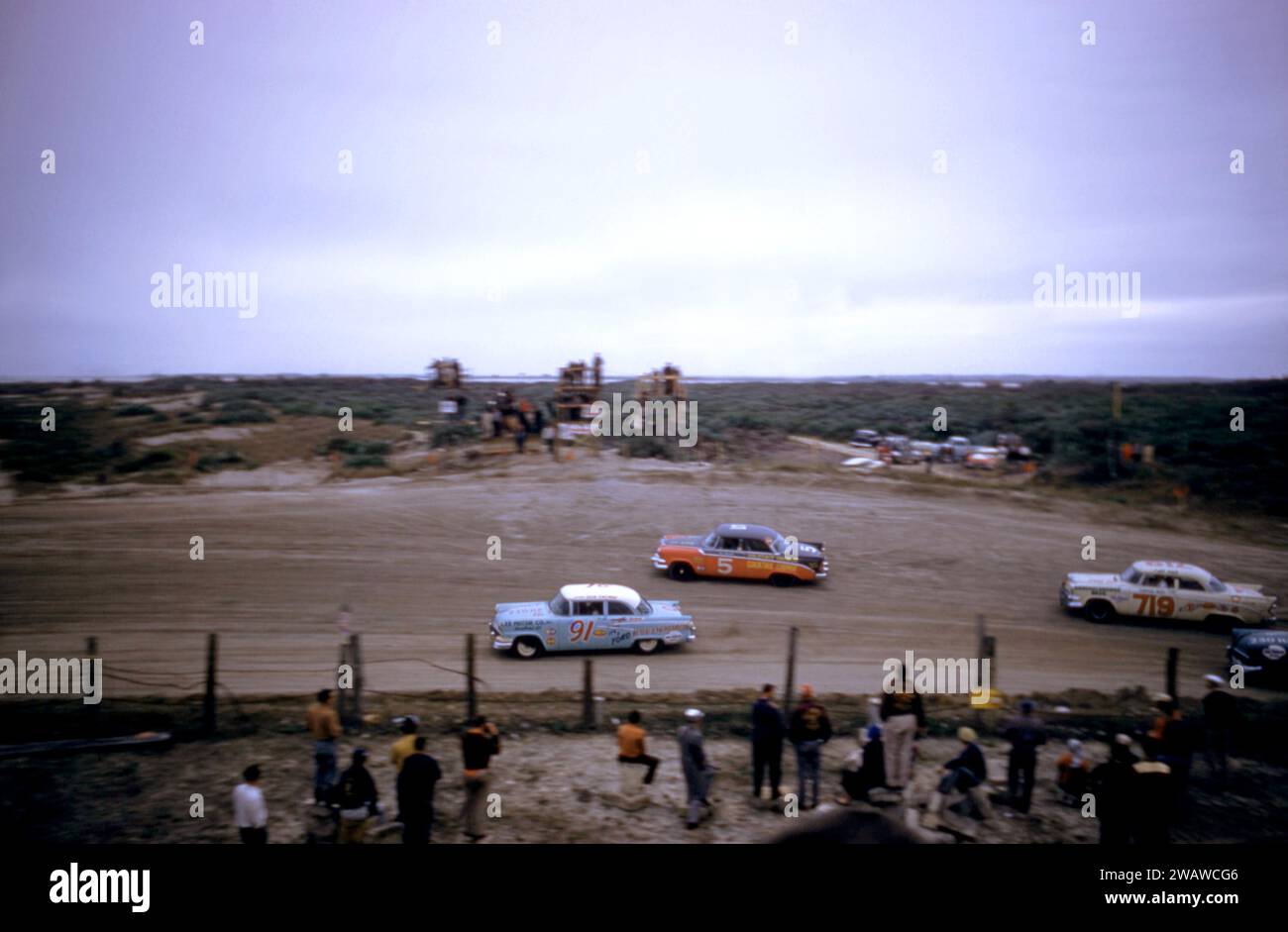 DAYTONA BEACH, FL - FEBRUARY 26: Donald Thomas in the #91 Ford, Bill ...