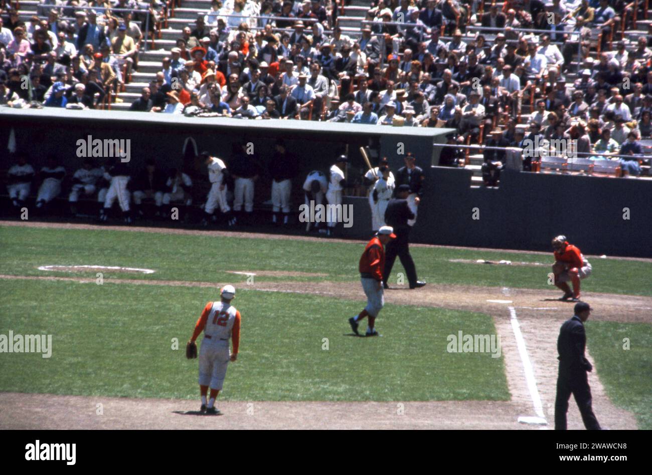 SAN FRANCISCO, CA - MAY 30: Manager Fred Hutchinson #1 of the ...