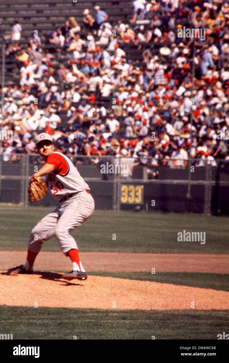 LOS ANGELES, CA - JULY 9: Pitcher Joey Jay #30 of the Cincinnati Reds ...