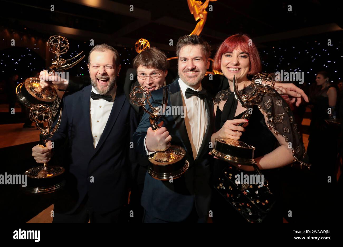 David Lochhead, David Stumpf, Ian Spendloff, and Daniella Marsh, Emmy ...