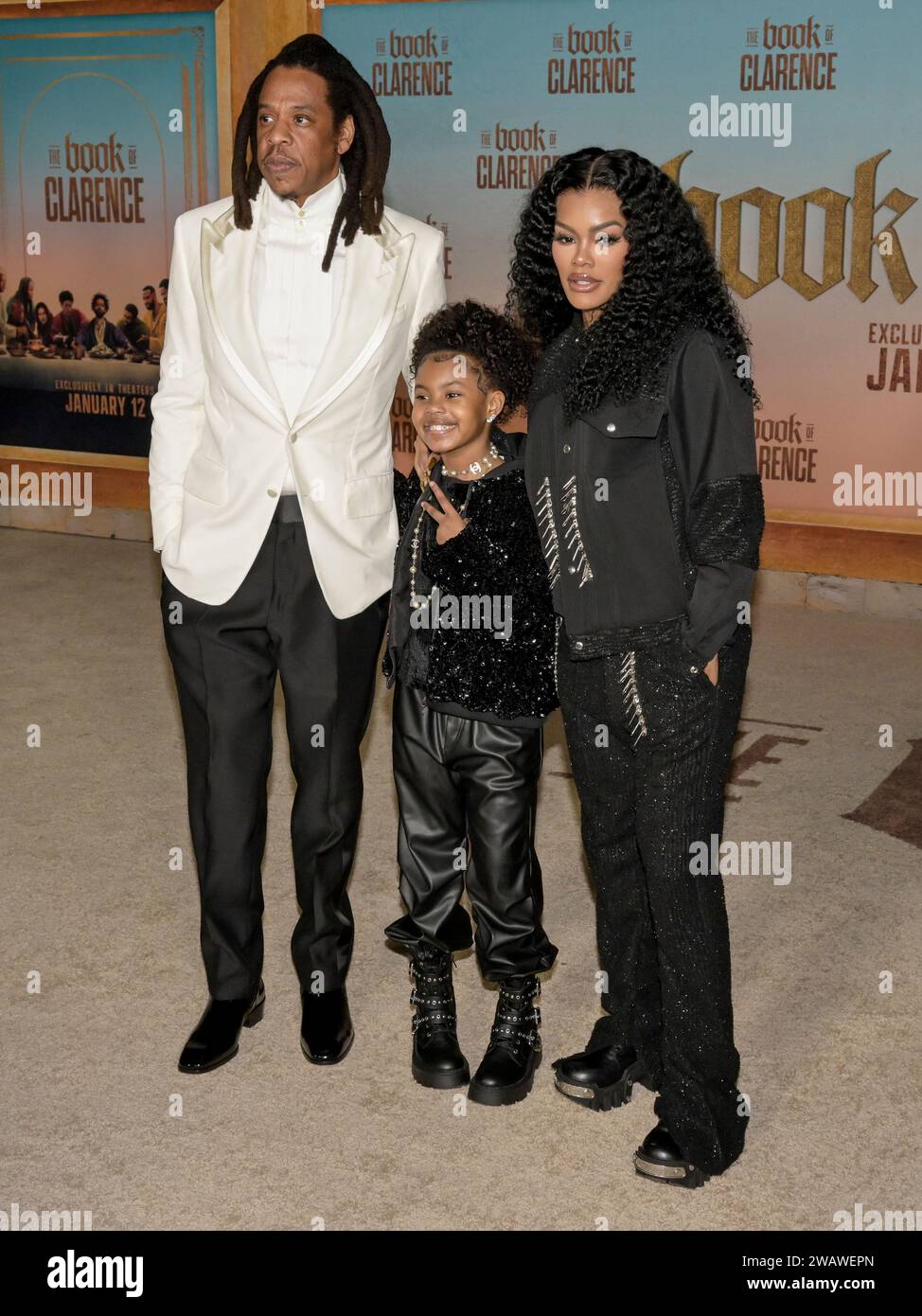 Los Angeles, California, USA. 05th Jan, 2024. Jay-Z and Teyana Taylor ...