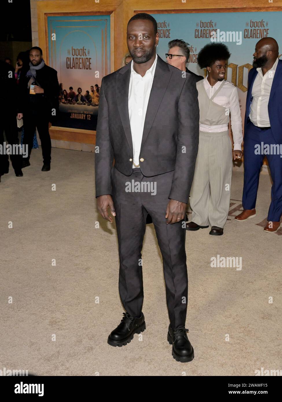 January 5, 2024, Los Angeles, California, United States: Omar Sy ...