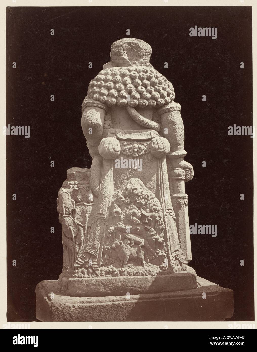 Candi Panataran (Temple complex), Main Temple; rear of the same ...