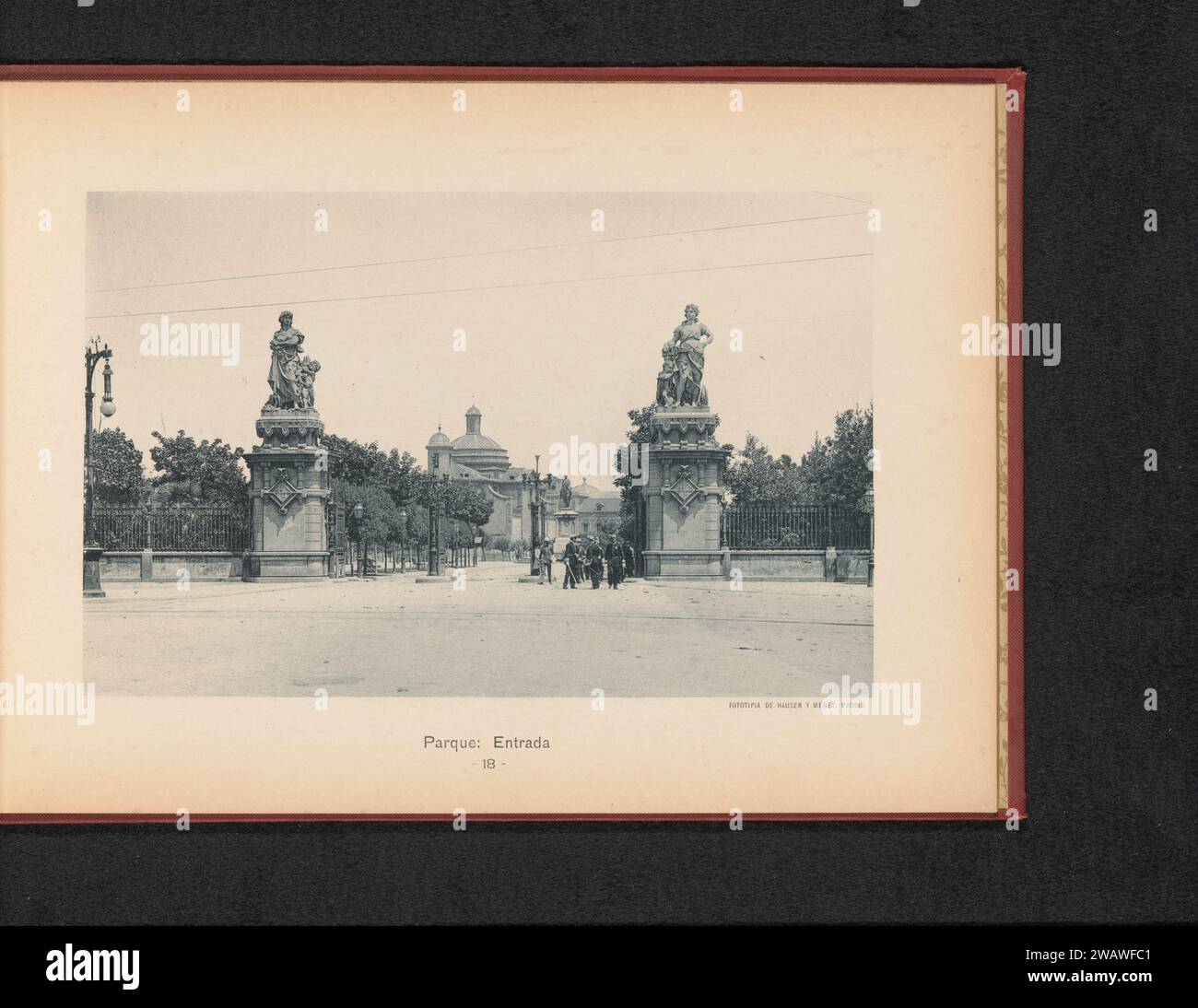 View of the entrance of Parc de la Ciutadella in Barcelona, Hauser Y ...