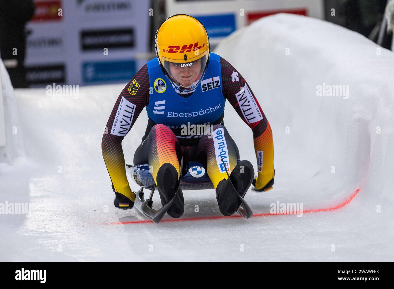 Winterberg, Deutschland. 06th Jan, 2024. Anna Berreiter (Deutschland ...