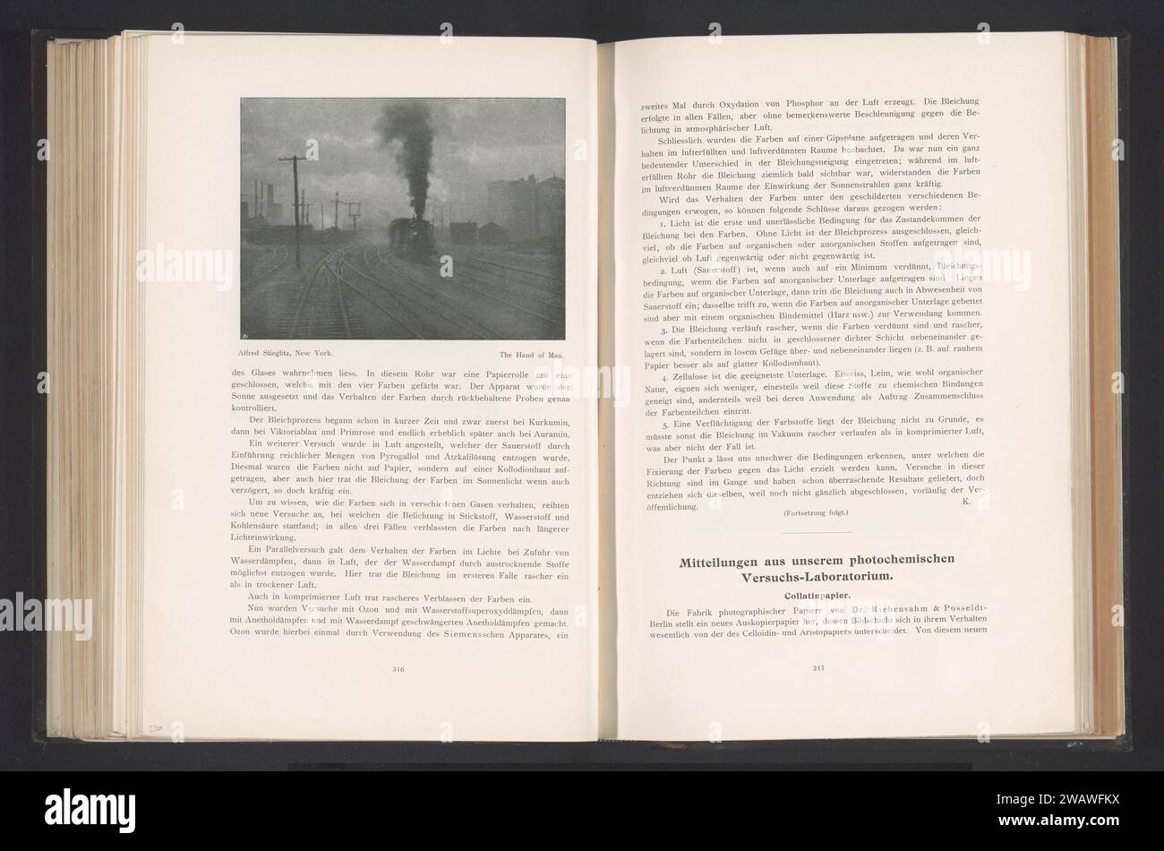 Rail lines with steam train, Alfred Stieglitz, c. 1898 - in Or Before ...