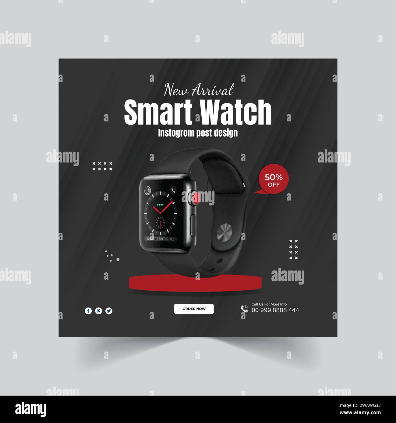 Smart watch ad hi-res stock photography and images - Alamy