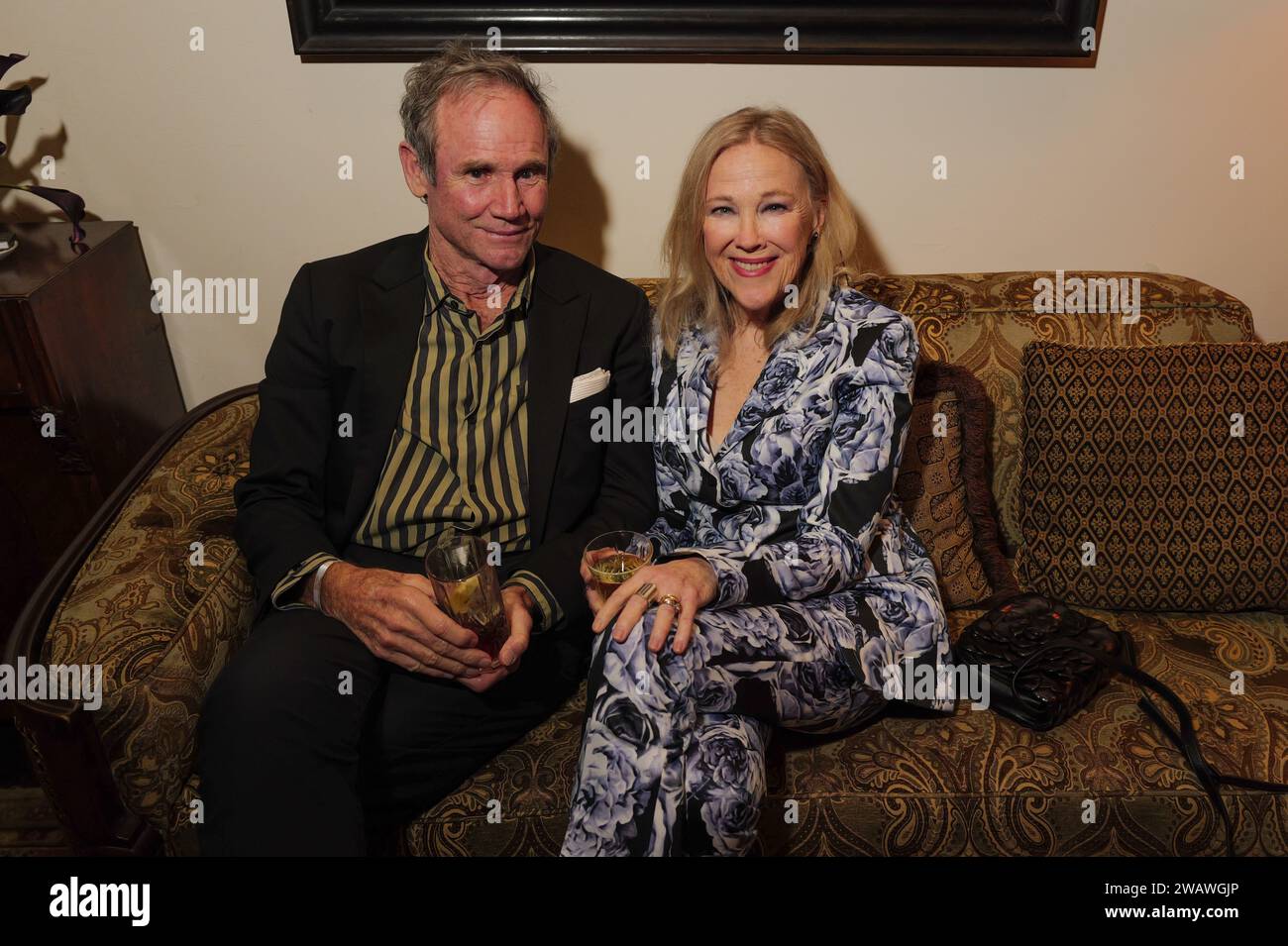 Los Angeles, United States. 07th Jan, 2023. Bo Welch and Catherine O ...