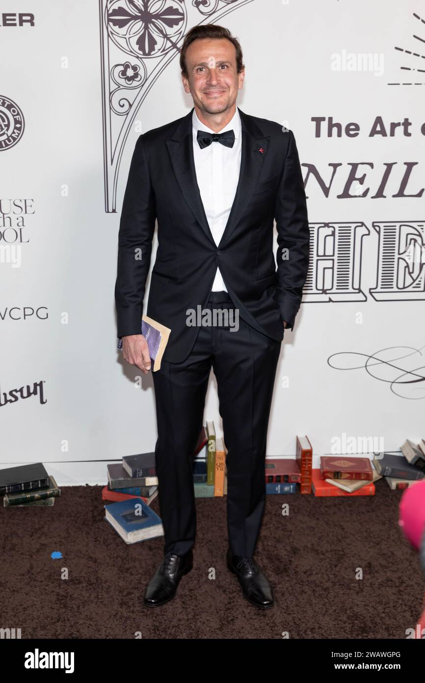 Los Angeles, USA. 06th Jan, 2024. Jason Segal attends the arrivals of ...
