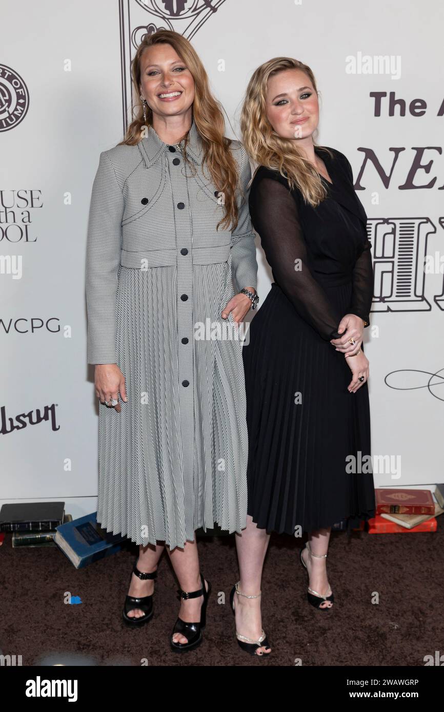 Los Angeles, USA. 06th Jan, 2024. Aly Michalka and AJ Michalka attend ...