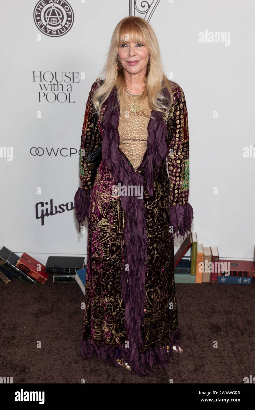 Los Angeles, USA. 06th Jan, 2024. Rosanna Arquette attends the arrivals ...