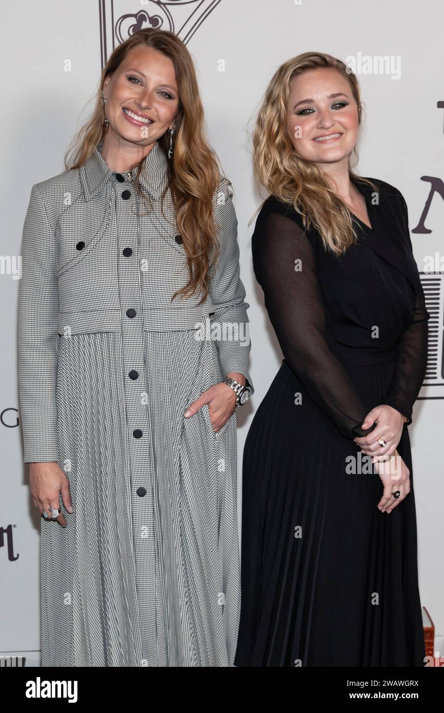 Los Angeles, USA. 06th Jan, 2024. Aly Michalka and AJ Michalka attend ...