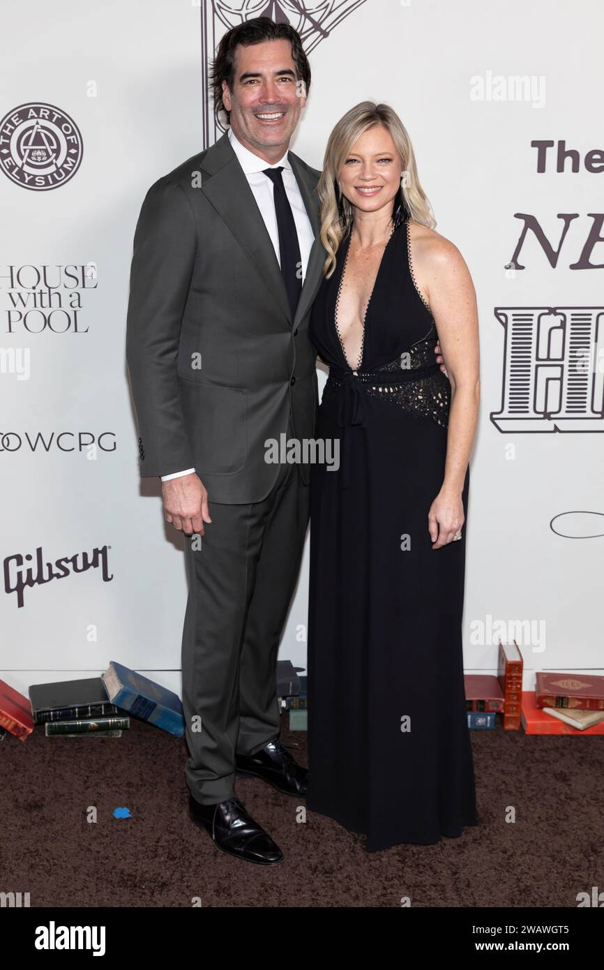 Los Angeles, USA. 06th Jan, 2024. Carter Oosterhouse and Amy Smart ...