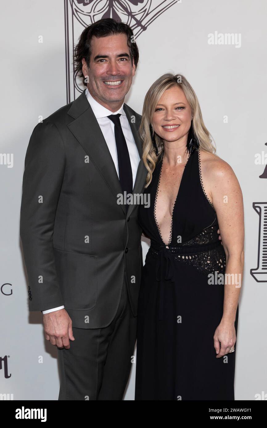 Los Angeles, USA. 06th Jan, 2024. Carter Oosterhouse and Amy Smart ...