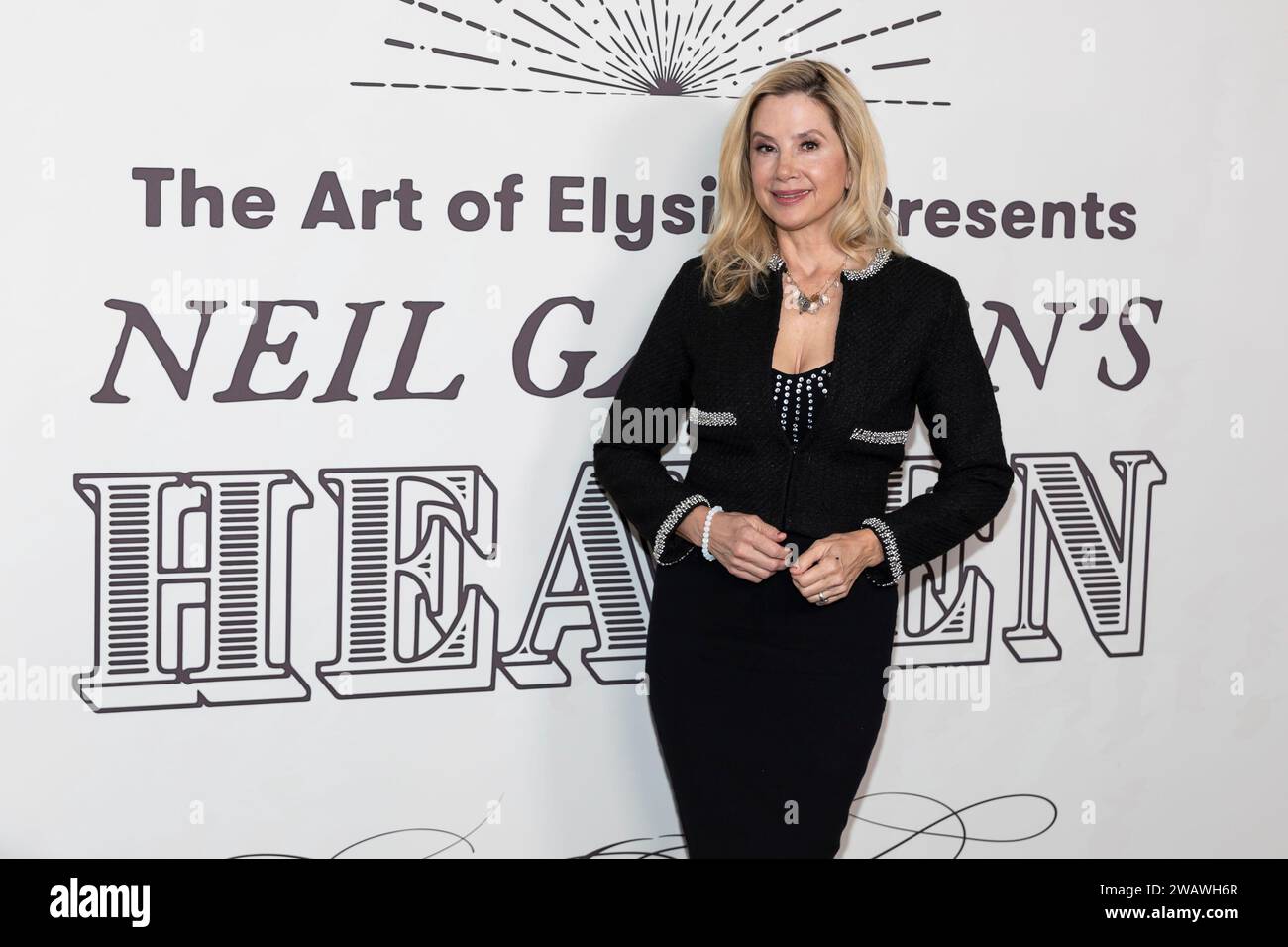 Los Angeles, USA. 06th Jan, 2024. Mira Sorvino attends the arrivals of ...