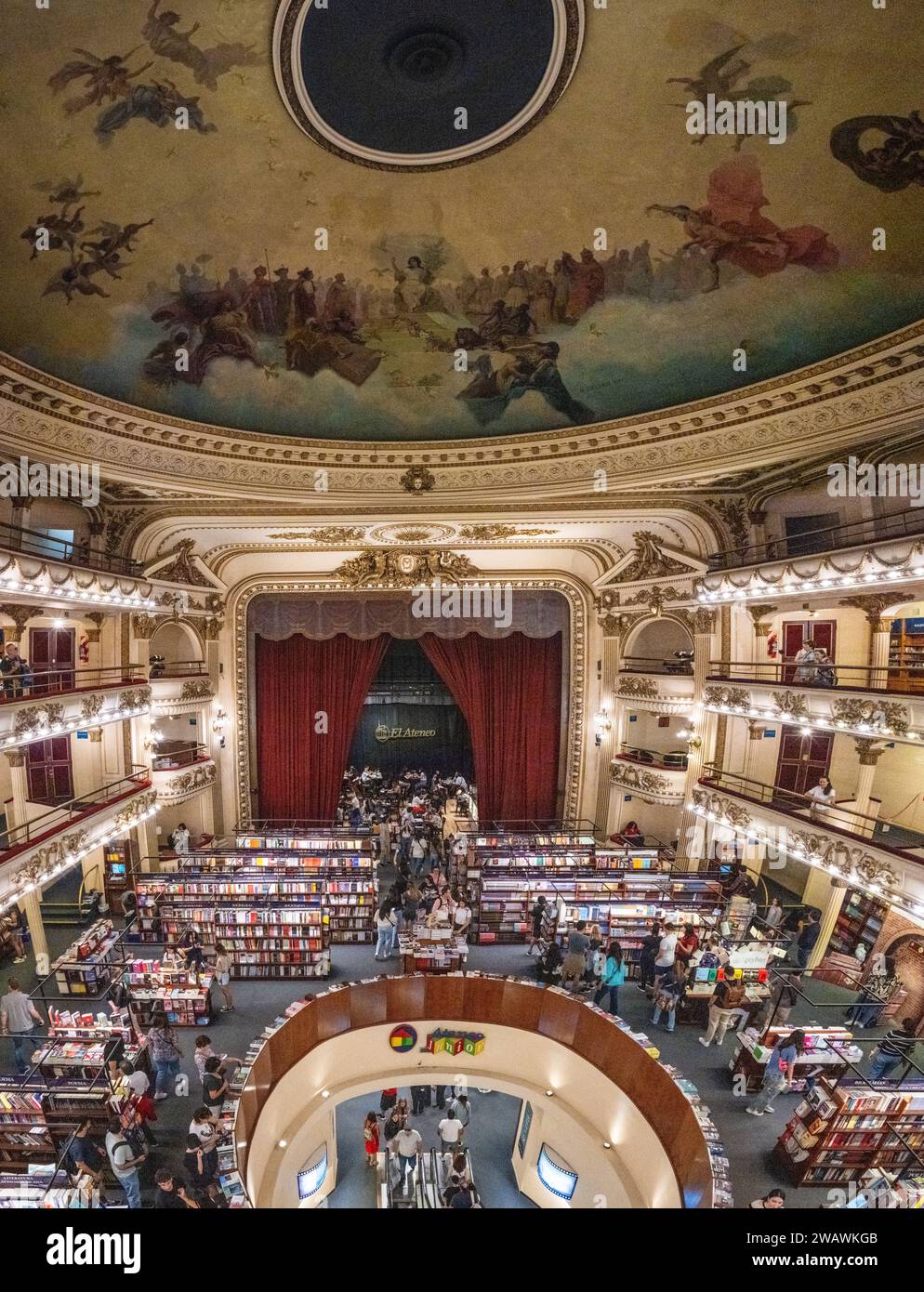 The most beautiful bookstore in the world hi-res stock photography and ...