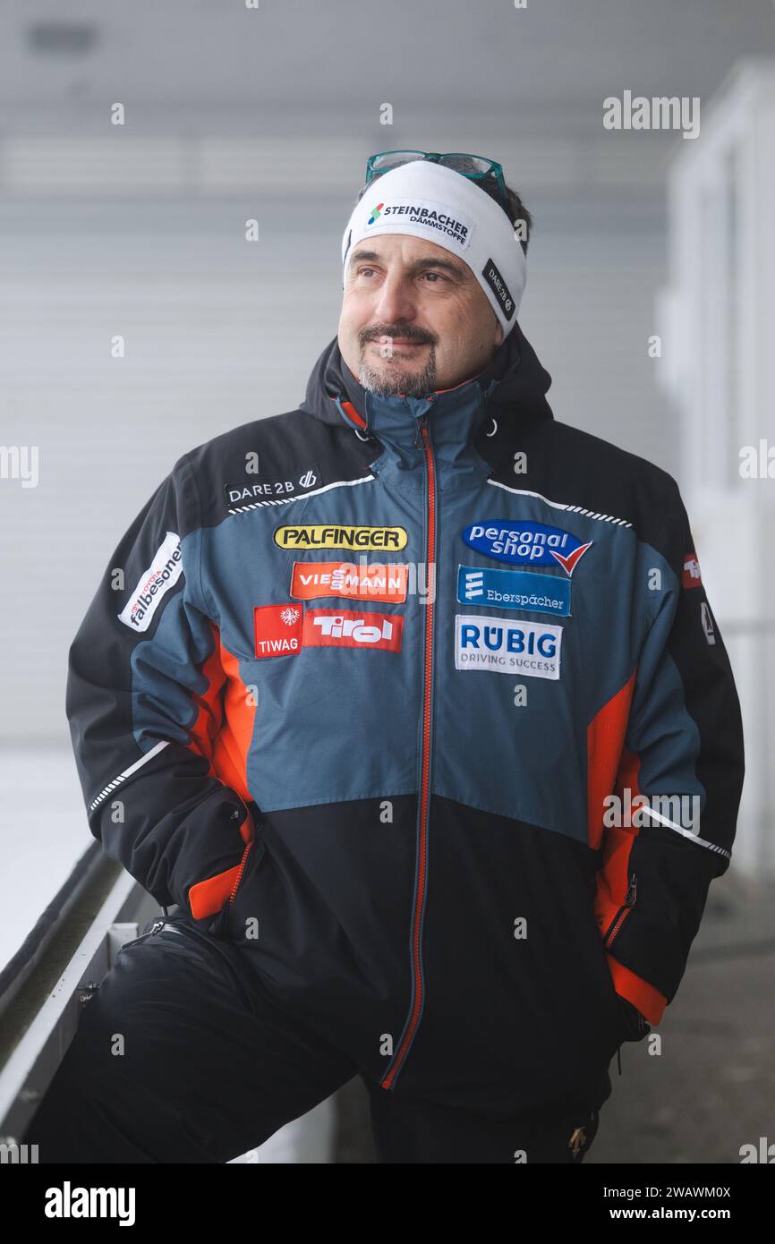 Winterberg, Germany. 06th Jan, 2024. Georg Hackl, trainer for driving ...