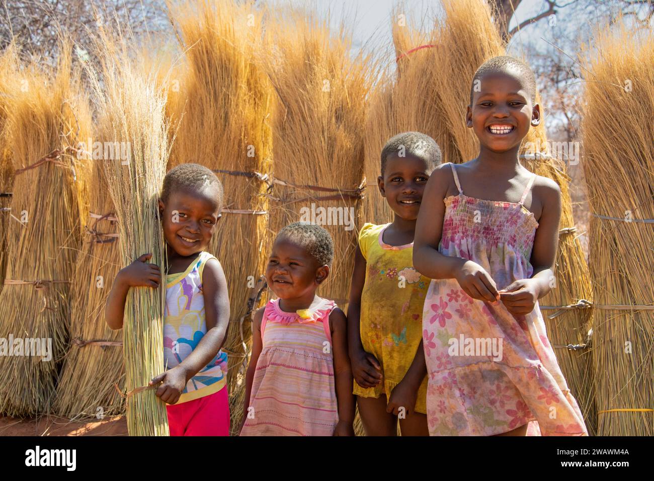 African children playing outdoors hi-res stock photography and images ...
