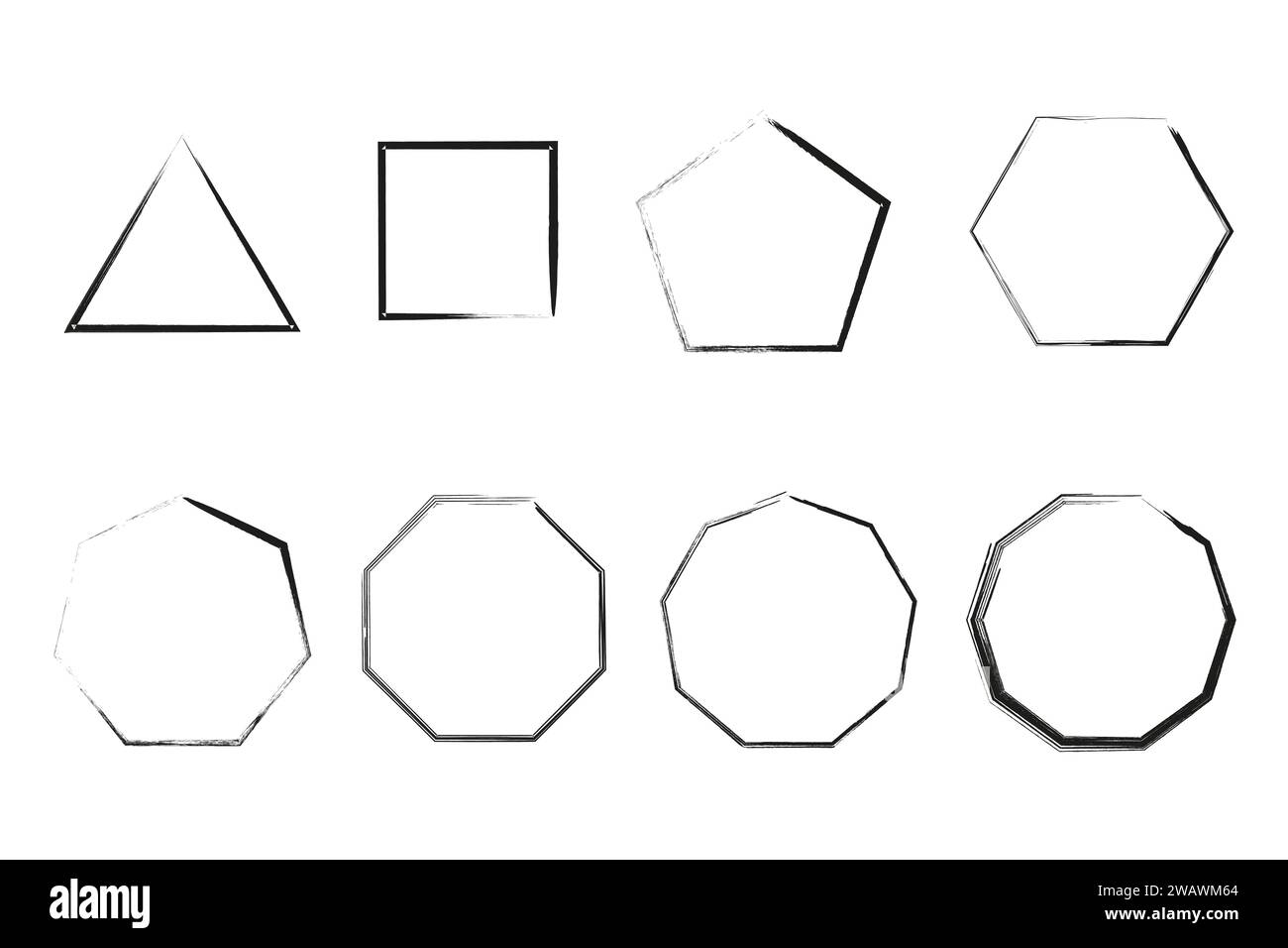 Grunge brush stroke asian hi-res stock photography and images - Alamy