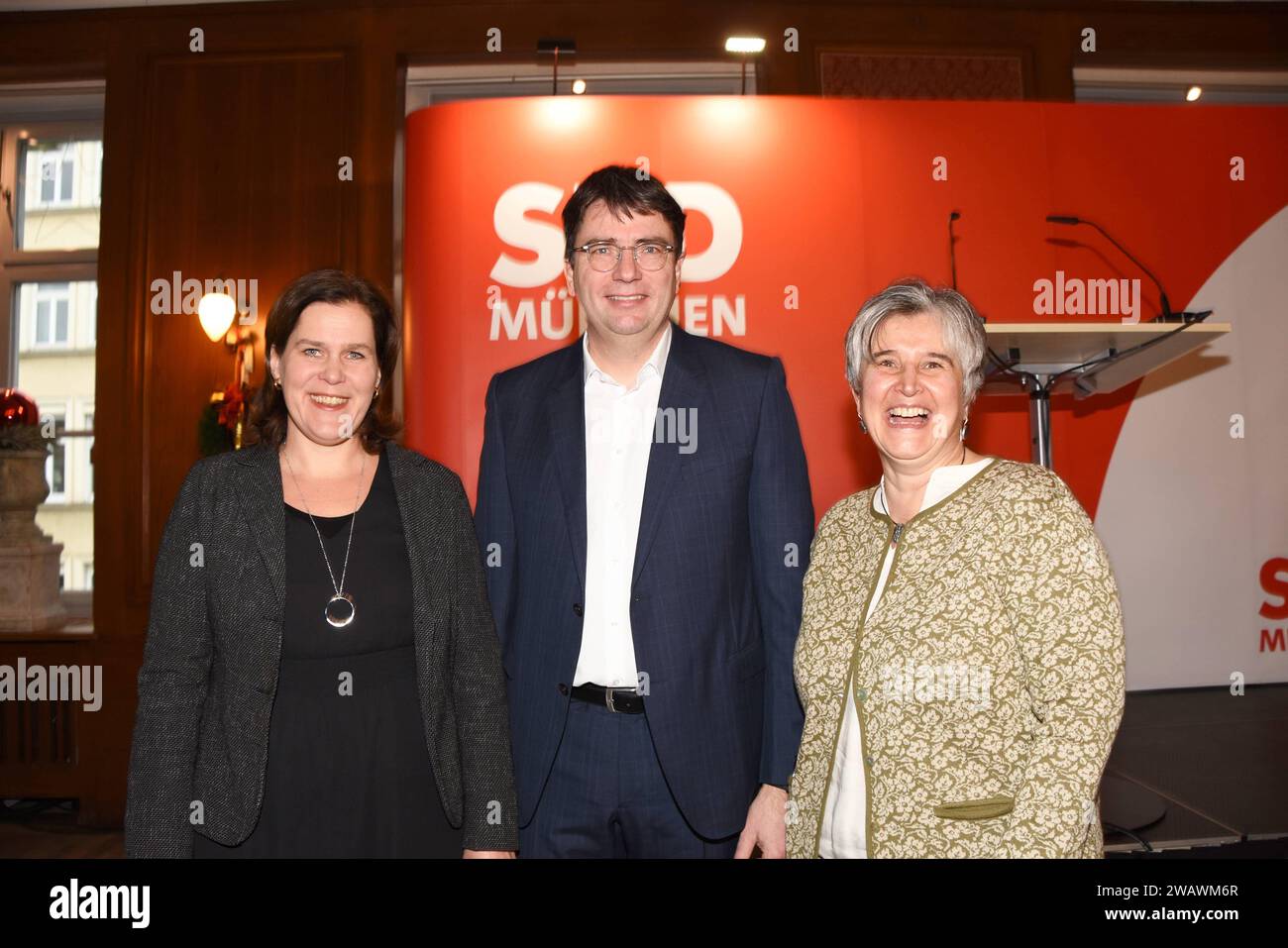 Verena Dietl SPD Buergermeisterin Florian von Brunn SPD MdL Maria ...