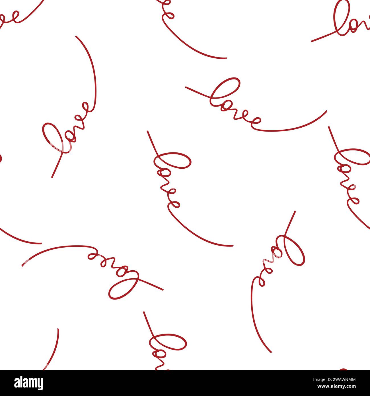 Seamless love pattern nice lettering Stock Vector Images - Alamy