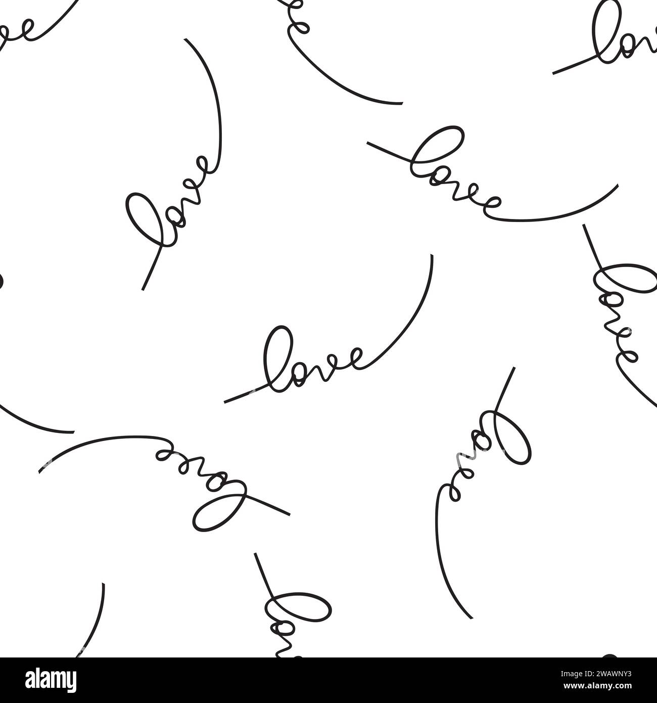Hand written lettering Love seamless pattern.Text backgrounds ...