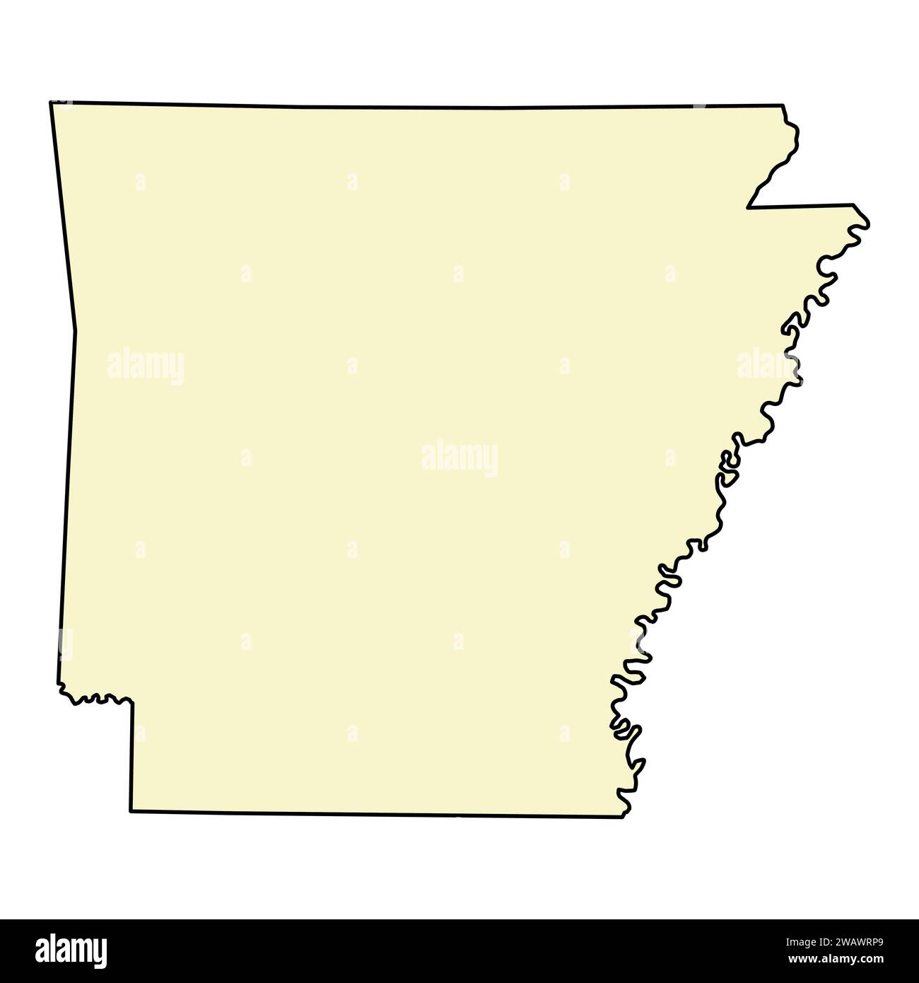 Arkansas county map Stock Vector Images - Alamy