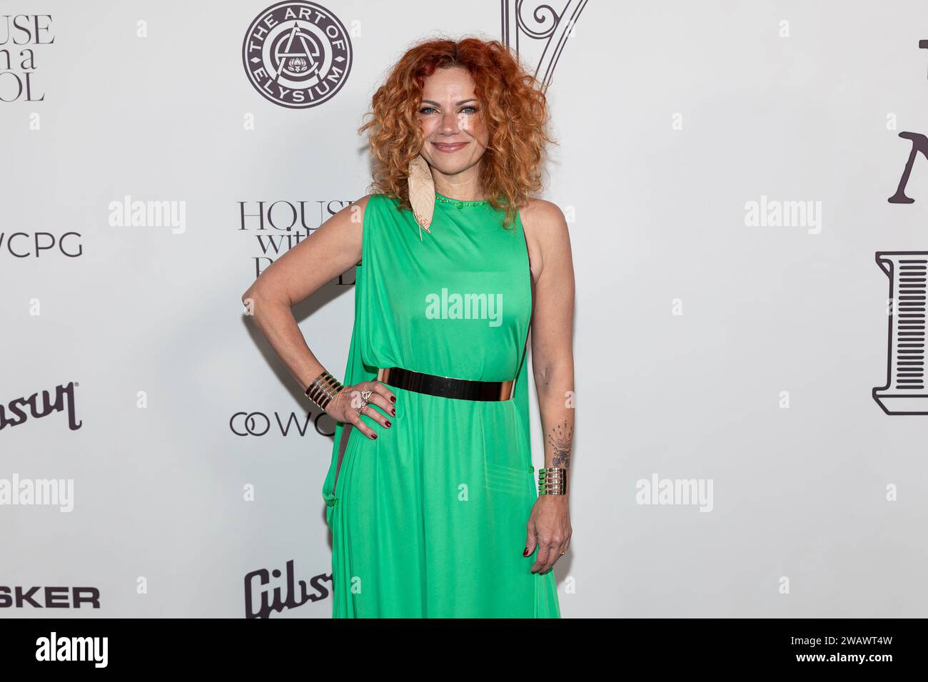 Los Angeles, USA. 06th Jan, 2024. Nikka Costa attends the arrivals of ...