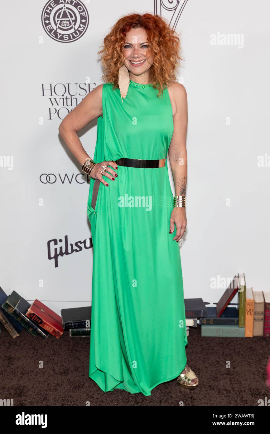 Los Angeles, USA. 06th Jan, 2024. Nikka Costa attends the arrivals of ...