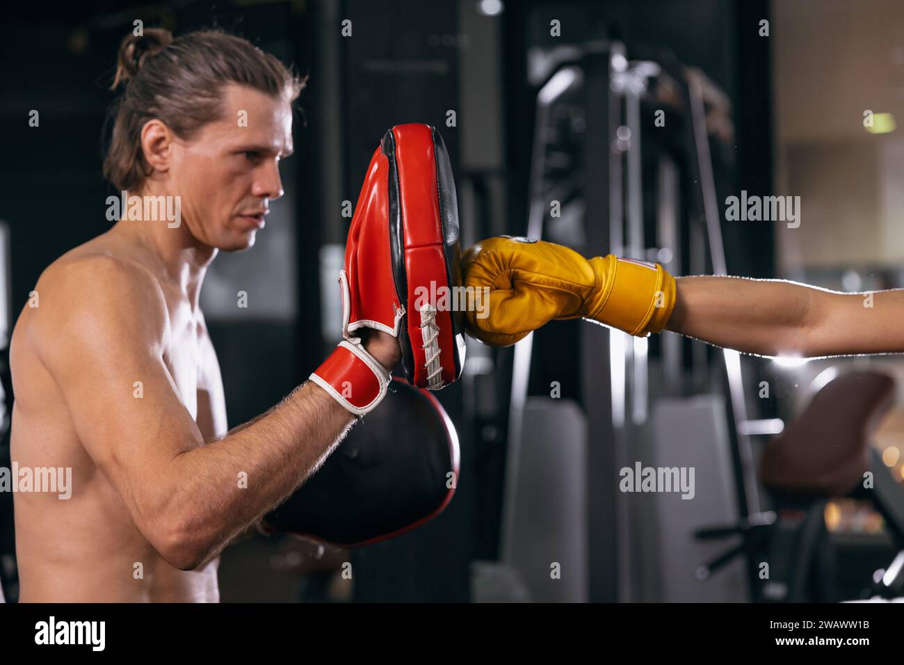 Girl punch hi-res stock photography and images - Alamy