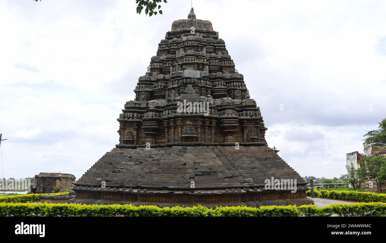 Beautiful Carving Shikhara of Ancient Shre Galaganatha Swamy Temple ...