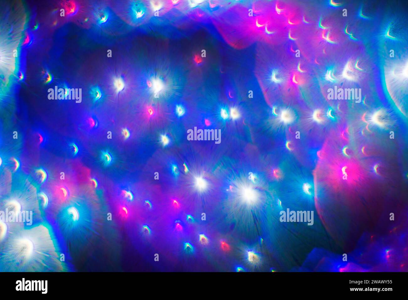 Out of focus Christmas lights, colourful with flare Stock Photo - Alamy