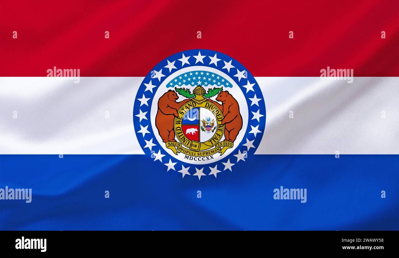 Missouri flag hi-res stock photography and images - Alamy