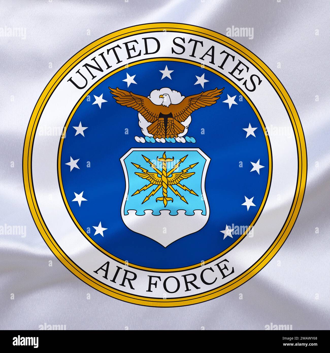 The coat of arms of the Air Force of the USA, Studio Stock Photo - Alamy