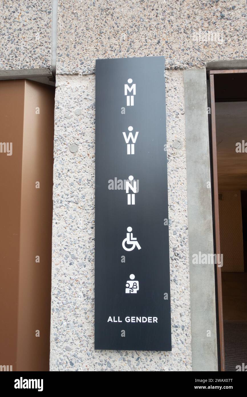 All Gender neutral signs Stock Photo - Alamy