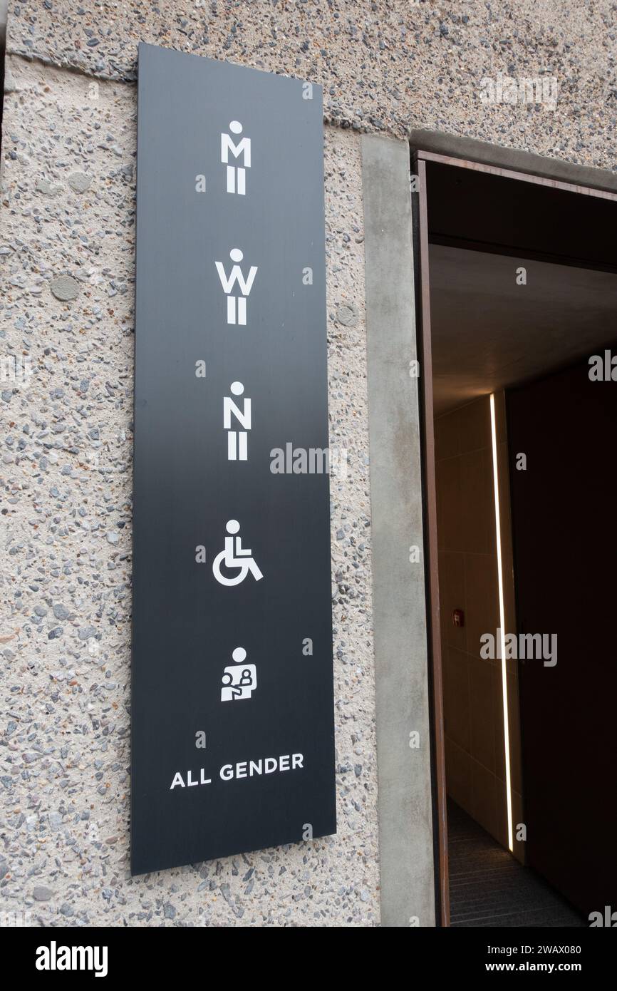 All Gender neutral signs Stock Photo - Alamy