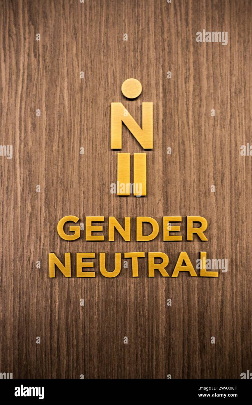 All Gender neutral signs Stock Photo - Alamy