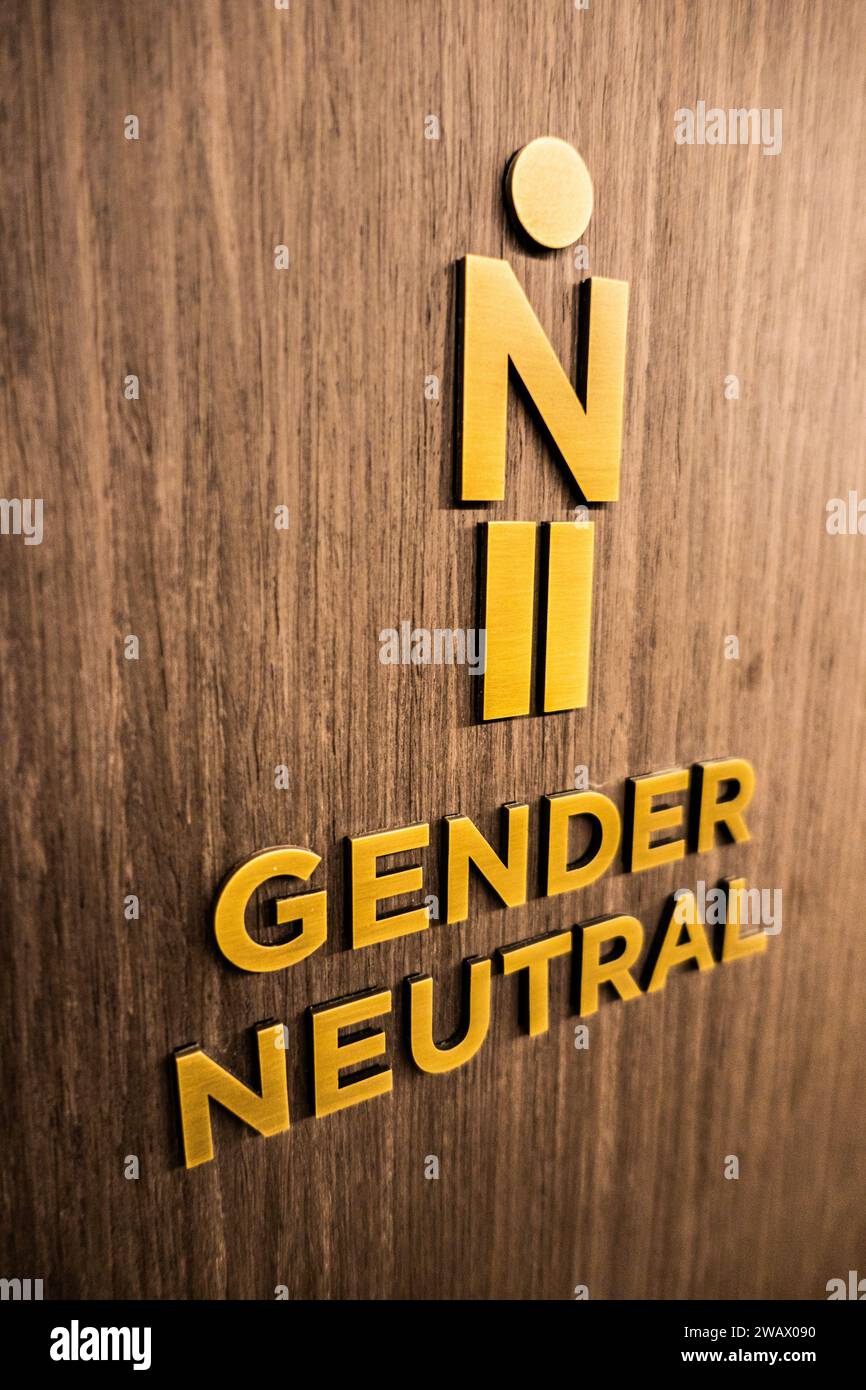 All Gender neutral signs Stock Photo - Alamy