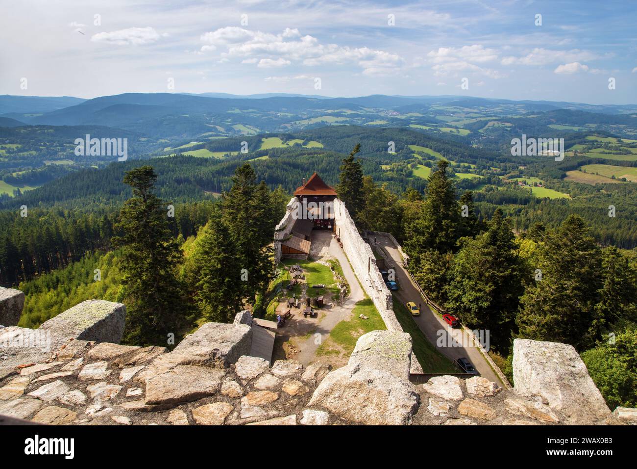 Highest situated castle hi-res stock photography and images - Alamy