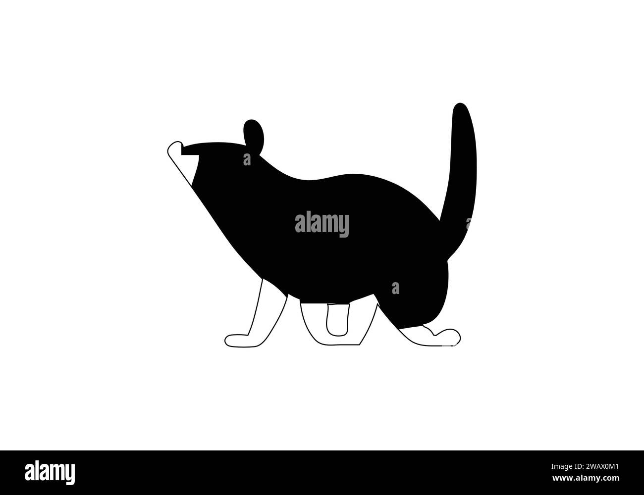 Cartoon bushes Cut Out Stock Images & Pictures - Alamy